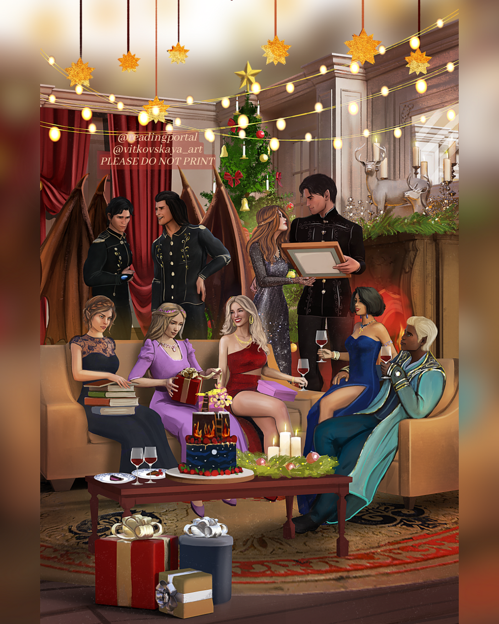 A Court of Frost and Starlight Art Print Pack – Reading Portal