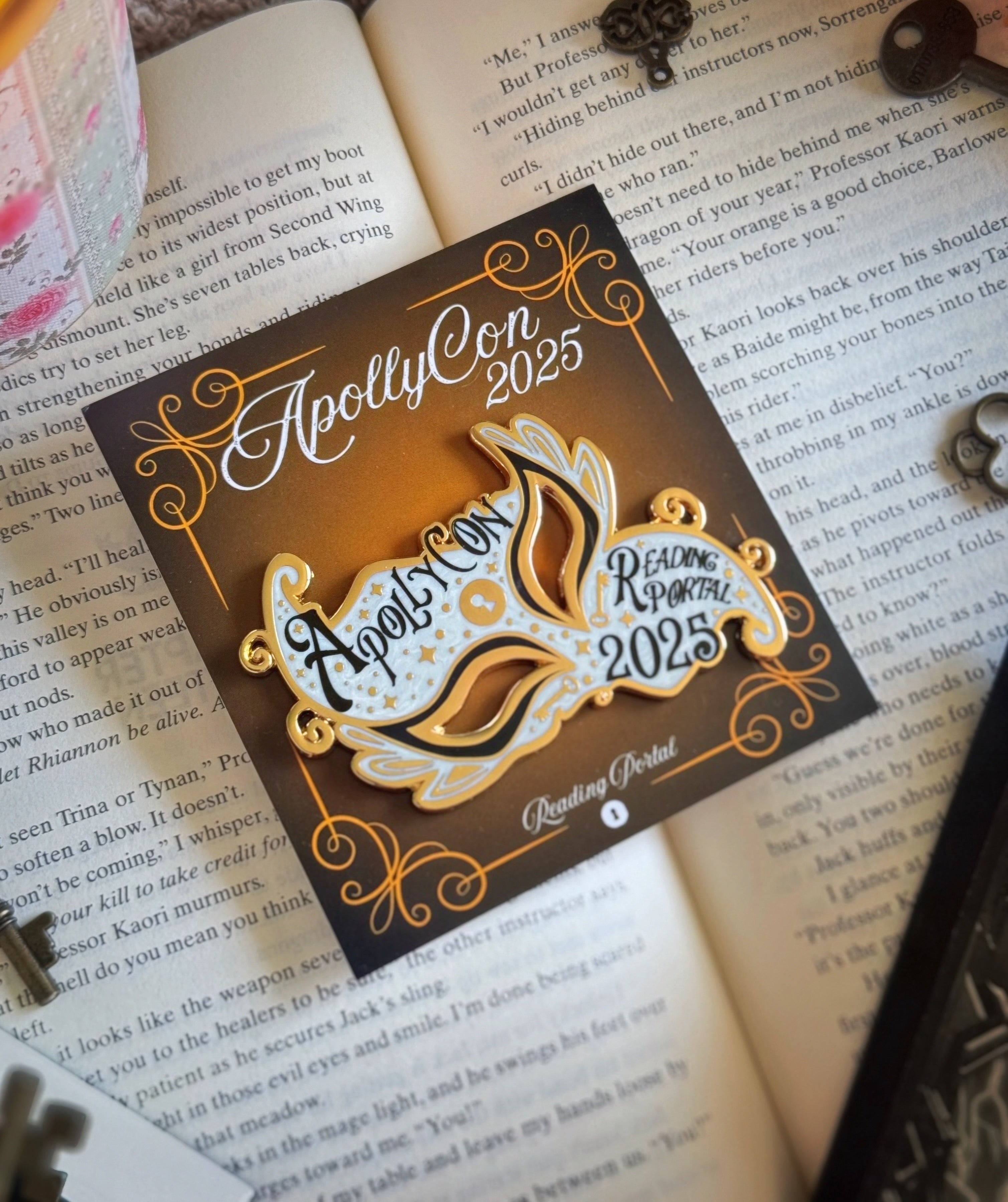 ApollyCon 2025 Enamel Pin – Reading Portal