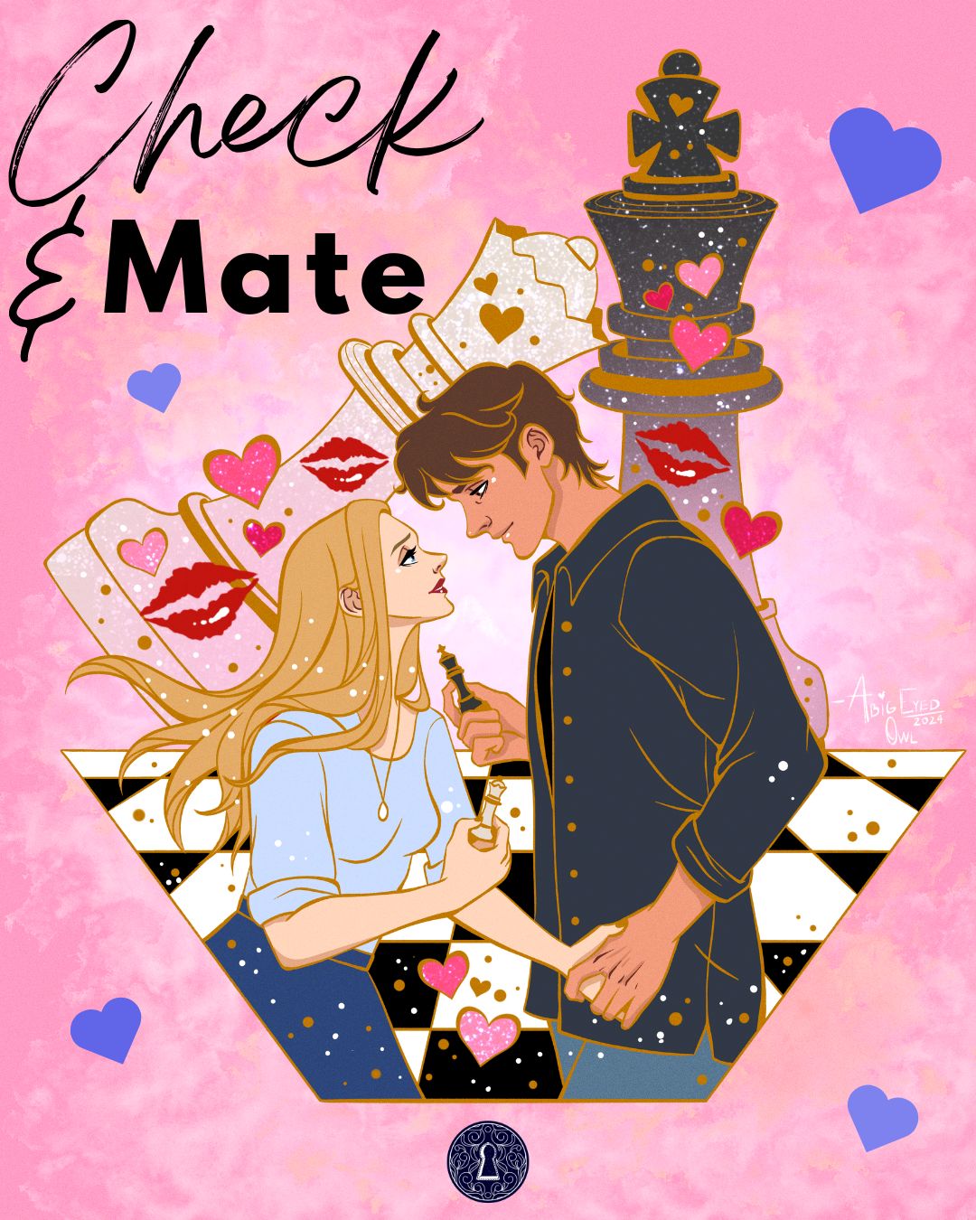 Check & Mate Enamel Pin PREORDER – Reading Portal