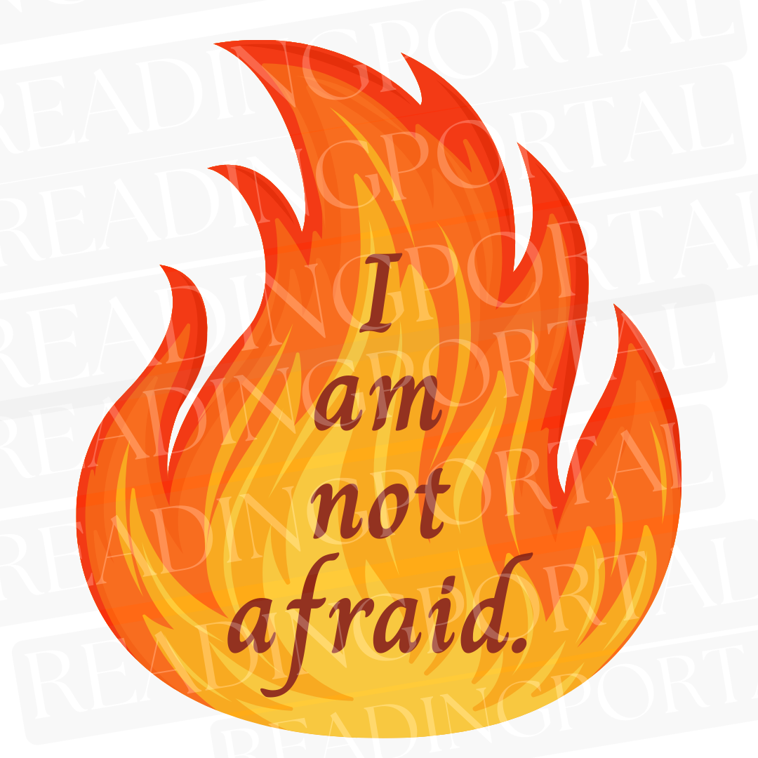 I Am Not Afraid Sticker – Reading Portal