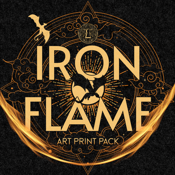 Iron Flame Art Print Pack – Reading Portal
