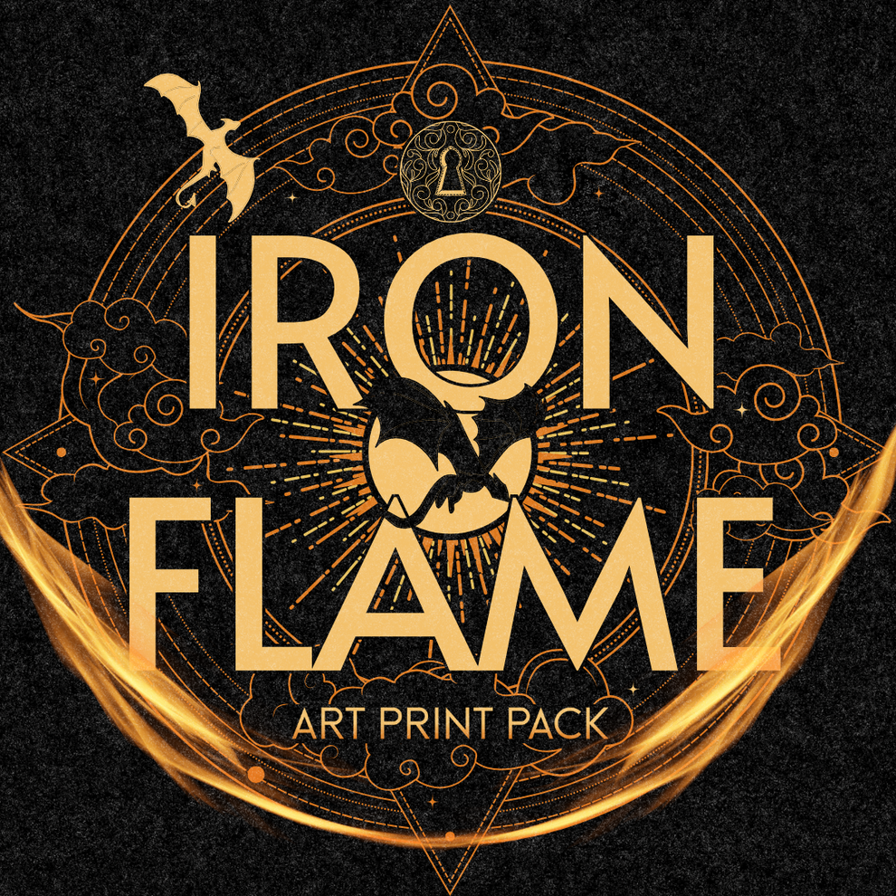 Iron Flame Art Print Pack – Reading Portal